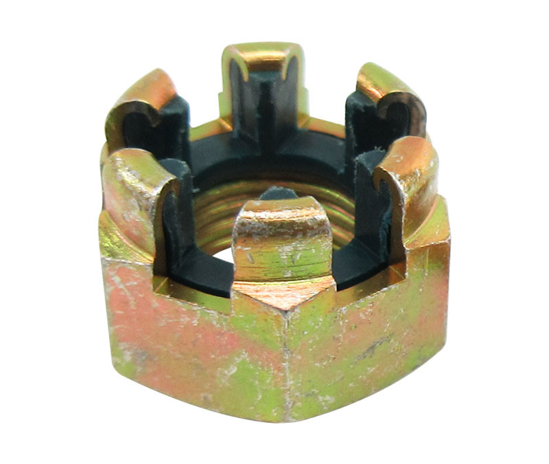 Military Standard MS17825-6 Steel Nut, Self-Locking, Slotted, Hexagon ...