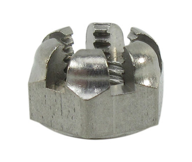 Aeronautical Standard AN310C5 Stainless Steel Nut, Plain, Castellated ...