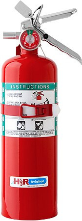H3R Model B355T Halon 1211 Fire Extinguisher