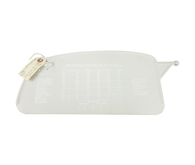 Piper 79785-002 Visor With Power Chart at SkyGeek.com