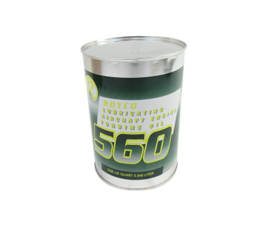 ROYCO 560 Clear MIL-PRF-23699G HTS Class Spec Advanced Synthetic Gas ...