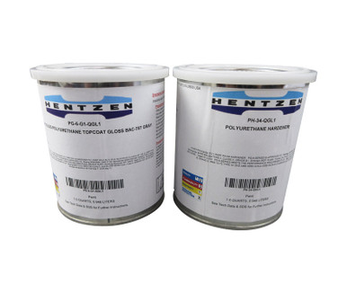 Hentzen Aerospace PG-6-G1/PH-34 Gloss Gray BAC-707 Polyurethane Paint ...