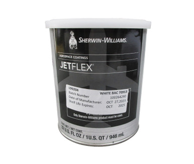 Sherwin-Williams L99204 JetFlex Urethane Semi-Gloss Paint White ...