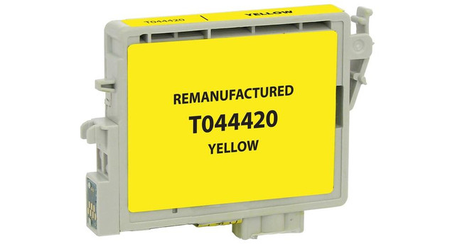 Remanufactured Ink Cartridge for Epson T0444 (T044420) Yellow | Houseofinks