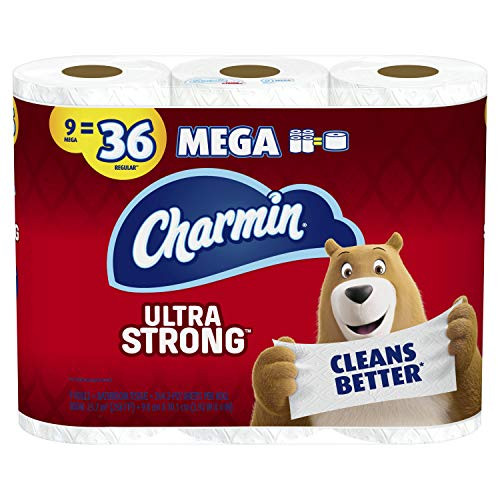Charmin Ultra Gentle Toilet Paper 6 Mega Rolls - 24 Regular Rolls ...