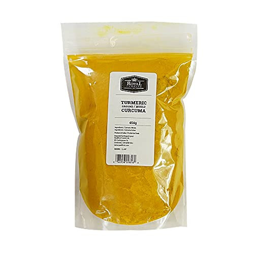 Royal Command Ground Turmeric Root Powder - 454g -1lb- - Pure Curcumin ...