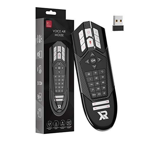 Voice Remote Control2.4G Wireless Air Mouse Via USB Receiver6 Axis ...
