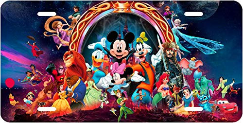 Disney Characters Mickey Mouse Novelty Vanity License Plate - Famous ...