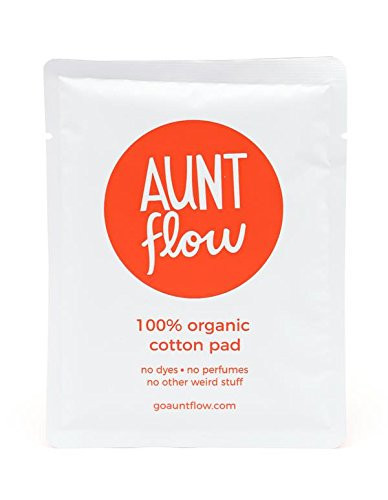Aunt Flow 100 percent Organic Cotton Day-Pads with Wings - Famous ...