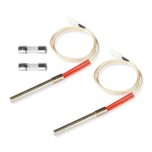 Unidanho Hot Rod Ignitor Replacement Kit 2 Sets for Traeger Wood Pellet ...