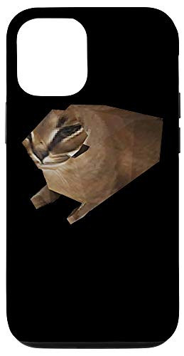 iPhone 12-12 Pro Big Floppa Meme Low Poly Floppa Meme Cat Case - Famous ...