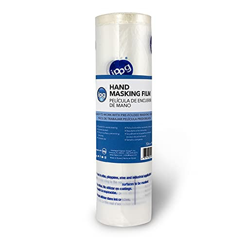IPG HMF72 Hand Masking Film 72" x 90 ft Clear - Famous Microgreens