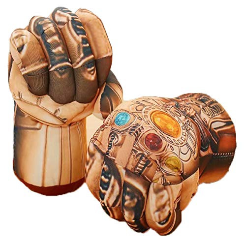 Superhero Gauntlet Infinity Gauntlet Gloves Smash Fists Plush Hands ...