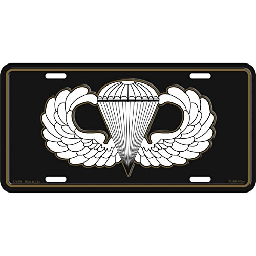 U.S. Army Airborne License Plate - Famous Microgreens