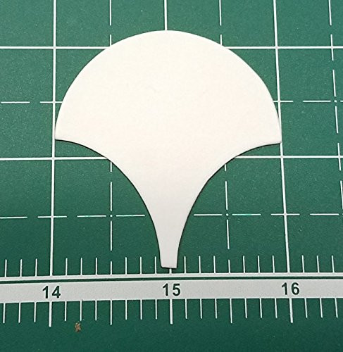 2" Clamshell English Paper Piecing EPP Set of 100 - Famous Microgreens