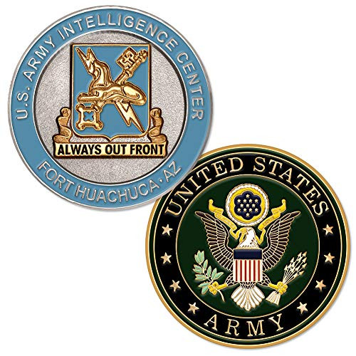 U.S. Army Intelligence Center, Fort Huachuca, AZ Challenge Coin ...