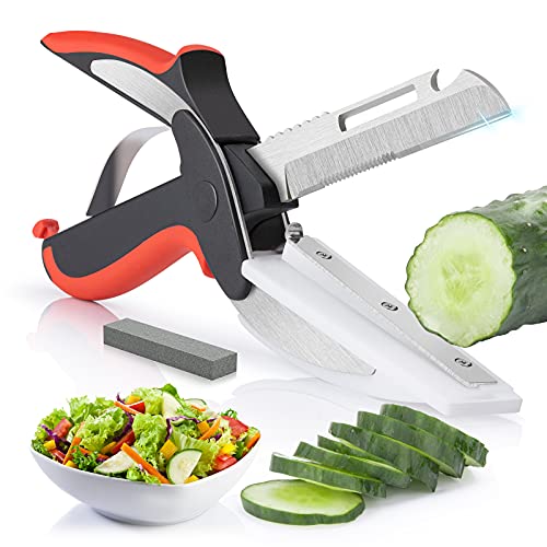 Paffenery Multi-Purpose Clever Cutter Heavy Duty Food Chopper Smart ...
