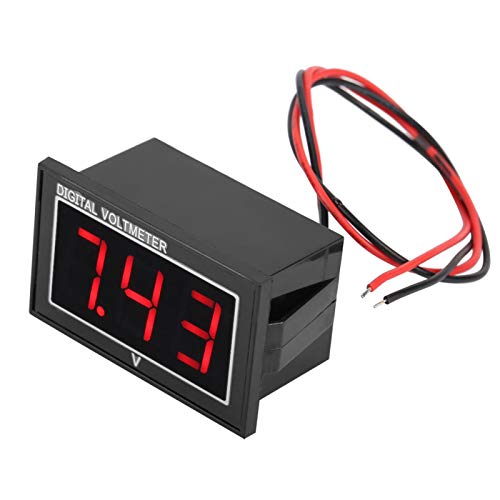 LED DC Waterproof Voltmeter Digital Display Voltage Meter Panel High ...