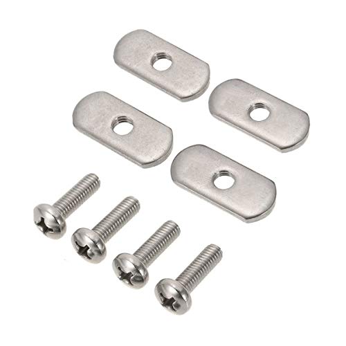 N-W Kayak Track Mount Tie Down Eyelet M6 Stainless Steel Screws and ...