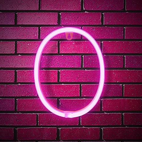 Light Up LED Neon Letters Sign Wall Decorative Neon Lights Warm White ...