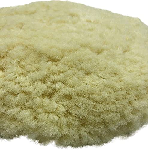 Body Works - Wool Buffing Pad 7-Inch -7"- - Professional Grade Buffing ...