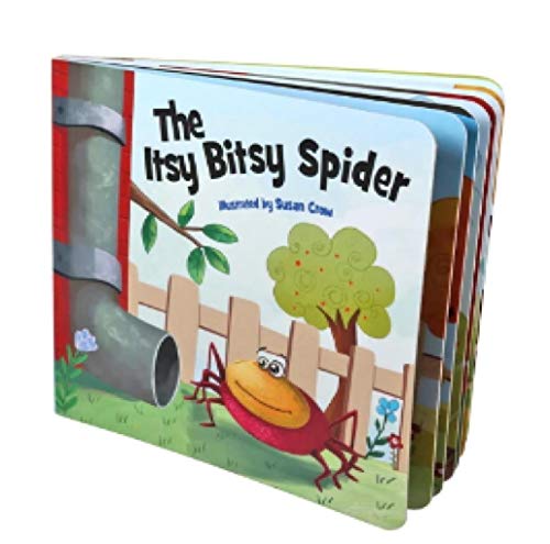 The Itsy Bitsy Spider Nursery Rhymes Board Book with Sing-Along Songs ...