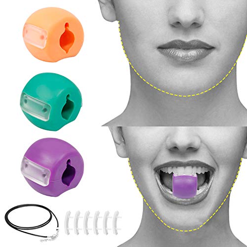Jaw Exerciser - Jawline Exerciser Jaw Exerciser for Men and Women Face ...