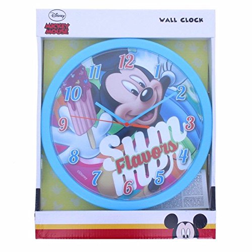 Kids Official Disney Mickey Mouse Wall Clock. Disney Original - Famous ...