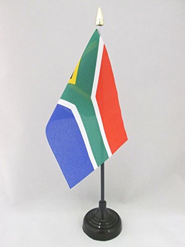 AZ FLAG South Africa Table Flag 4'' x 6'' - South African Desk Flag 15 ...