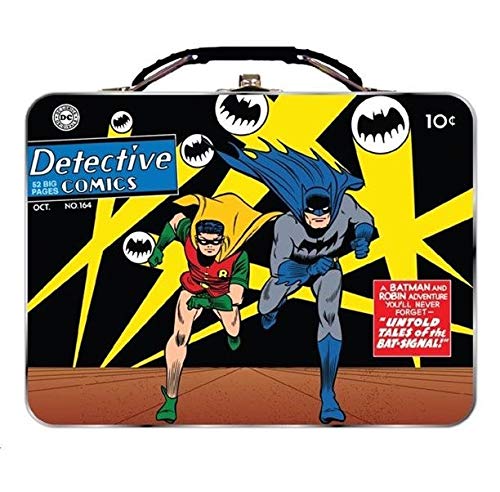 Batman Tin Box Collectible Lunch Box with Robin - DC Comics - Famous ...