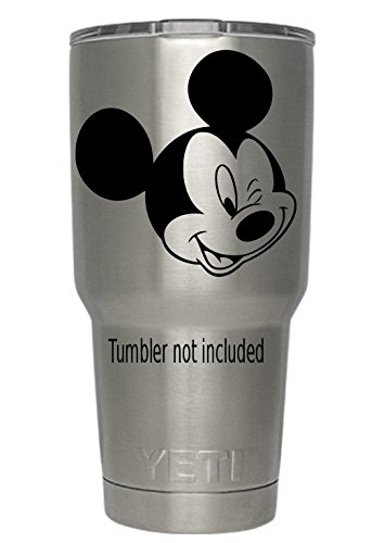 Mickey Mouse Winking Decal -we Don't Sell tumblers- for Yeti Tumbler ...