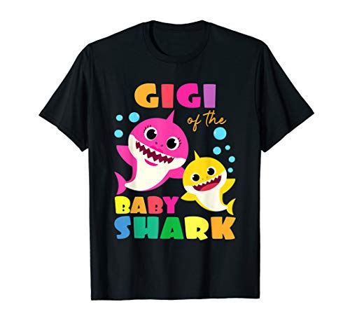 Gigi Of The Baby Shark Birthday Gigi Shark T-Shirt - Famous Microgreens