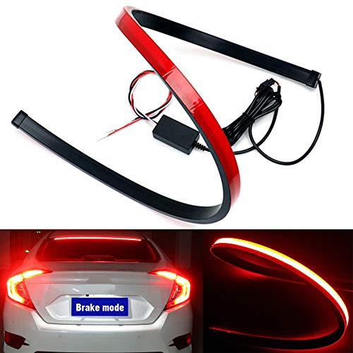 Third Brake LightsMaso 144 LED 39inch Red Tail Brake Stop Light with ...