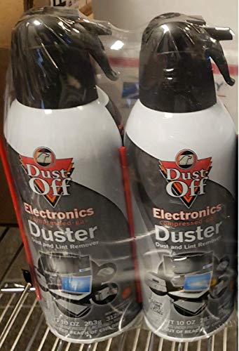 Falcon Dust-Off Professional Electronics Compressed Air Duster 12 Oz -2 ...
