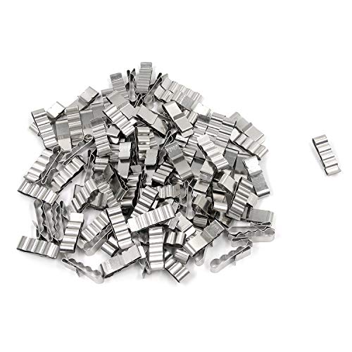 Quluxe 34mm Stainless Steel Solar Wire Clips AMSI-SCC-4S-4 Frame Wiring ...