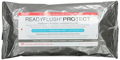 Medline Readyflush Biodegradable Flushable Wipes 24 Count - Famous ...