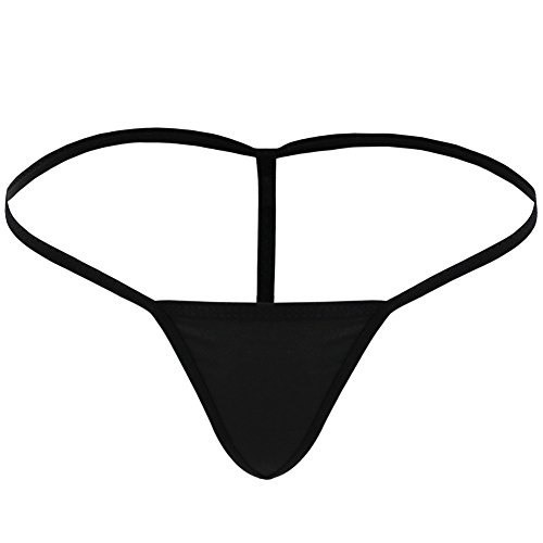 Agoky Women's Hot Sexy Mini Thong T-Back Micro G-String Strap Underwear ...