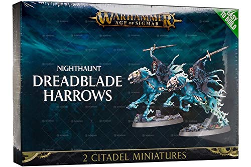 Warhammer Age of Sigmar- Easy to Build Nighthaunt Dreadblade Harrows ...