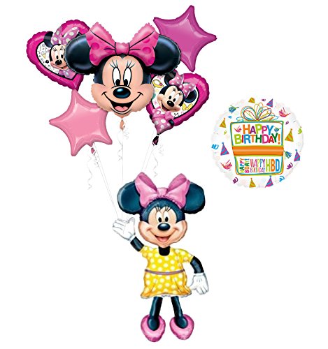 Mayflower The Ultimate Minnie Mouse Airwalker Birthday Party Supplies ...