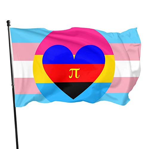 DUANDUAN Transgender Pansexual Polyamory Pan Poly Pride Flag Themed ...