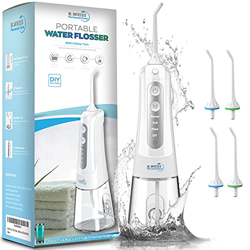 The Best Water flosser Teeth Cleaner Professional flosser with 4 Jet ...