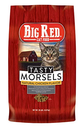Big Red Dry Cat Food 20 lb Bag - Famous Microgreens