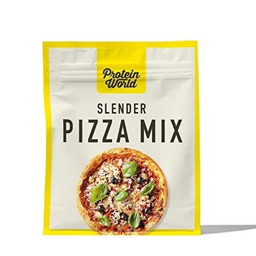 Protein World - Slender Pizza Mix - Low Carb and Low Fat Pizza Mix 8 ...