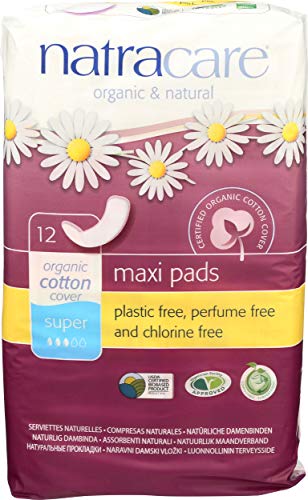 Natracare Pads Super 12 Count - Famous Microgreens