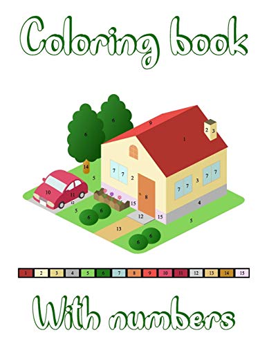 Numbers Coloring Book: Color By Numbers - Famous Microgreens
