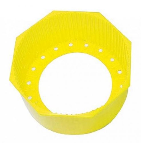 Storm 7.25inch PE Aluminum Scuba Tank Boot - Yellow - Famous Microgreens