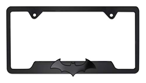 Elektroplate Batman 3D Bat Open Black License Plate Frame - Famous ...