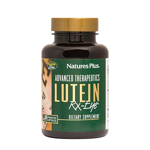 NaturesPlus Advanced Therapeutics Lutein Rx-Eye - 20 mg, 60 Vegetarian ...