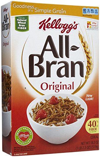 Kellogg's All Bran, Original 18.3 Ounce Box - Famous Microgreens