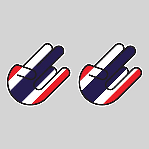 Two Pack Thai Shocker Sticker FA Graphix Die Cut Decal Self Adhesive ...